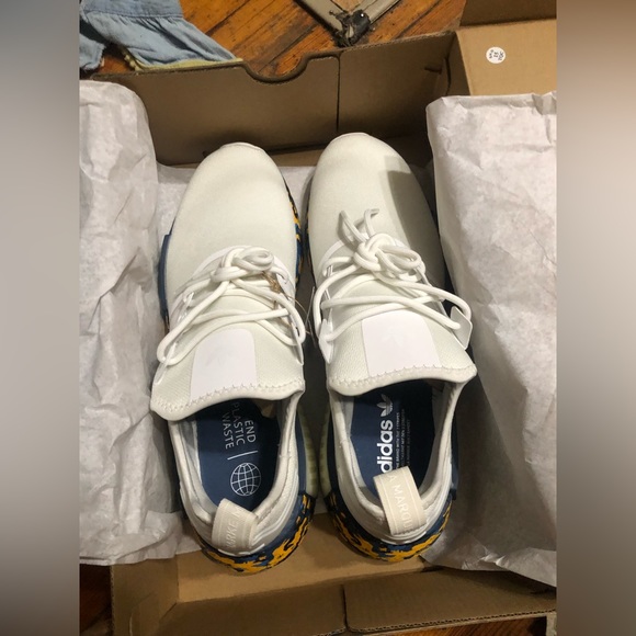 adidas | Shoes | Adidas Nmdr Aero Blueaero Bluecloud White | Poshmark